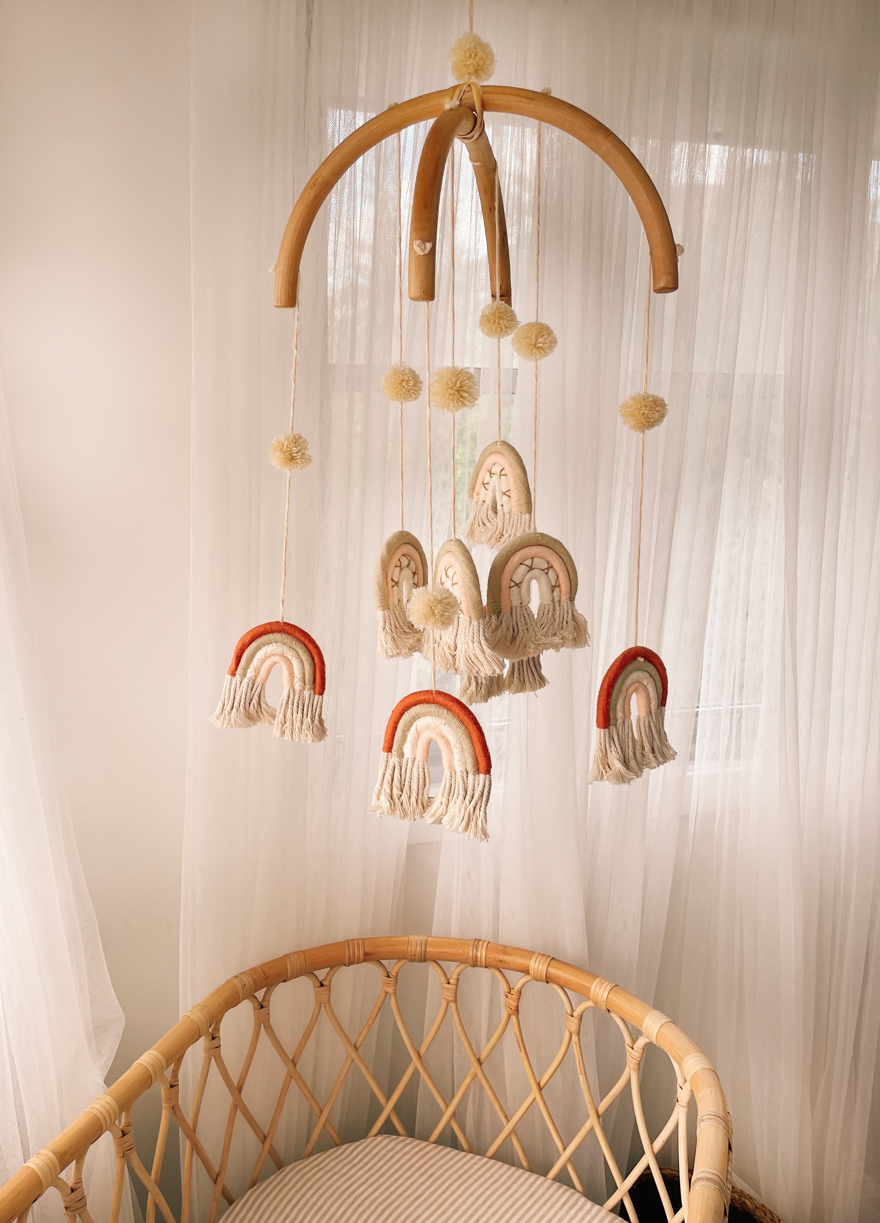 Rattan Baby Mobile | Raja Homewares